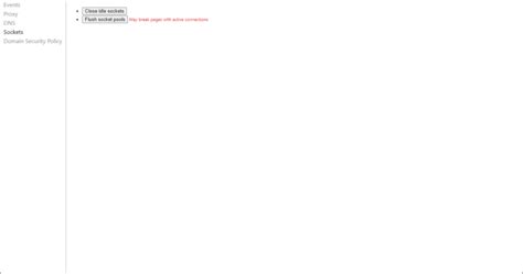 Chrome Net Internals Dns Clear Host Cache On Chrome