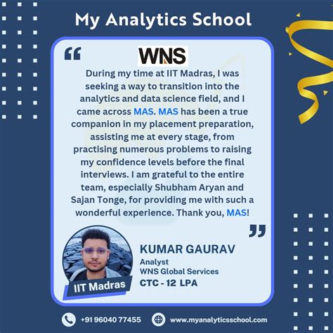 Analytics Datascience Iitmadras Thankyoumas Datasciencejourney