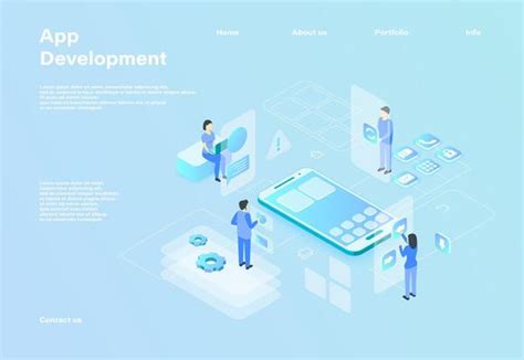 Isometric Development Vector Art Icons And Graphics For Free Download
