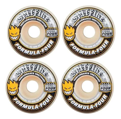 Ruedas Spitfire Ruedas De Skate Spitfire 54 Mm F4 99a Envío Gratis