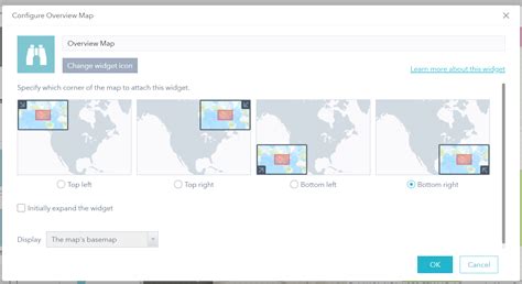 Provide Overview Map Widget In Experience Builde Esri Community