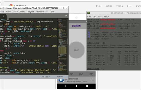 GitHub Aysi Apk Injector Python Tool For Backdooring An Android Apk With Meterpreter Payload