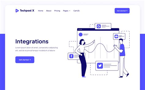 Techpool X SaaS HTML Responsive Website Template