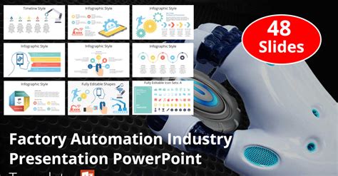 Factory Automation Industry Presentation Powerpoint Template