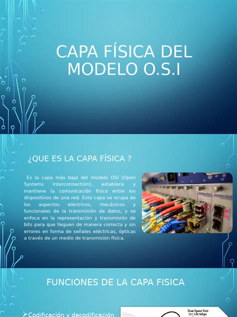 Capa Física Del Modelo Osi Pdf