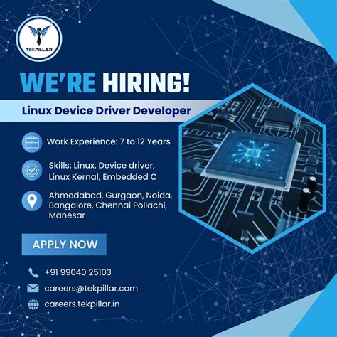 Tekpillar® On Linkedin Linuxkernel Devicedriver Embeddedc