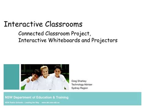 Ppt Interactive Classrooms Connected Classroom Project Interactive