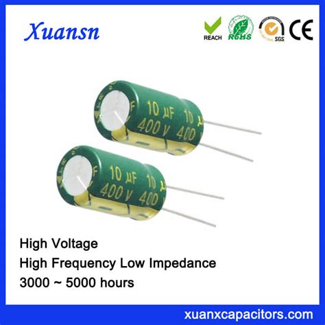 10uf400v High Voltage Bypass Capacitor Made In China