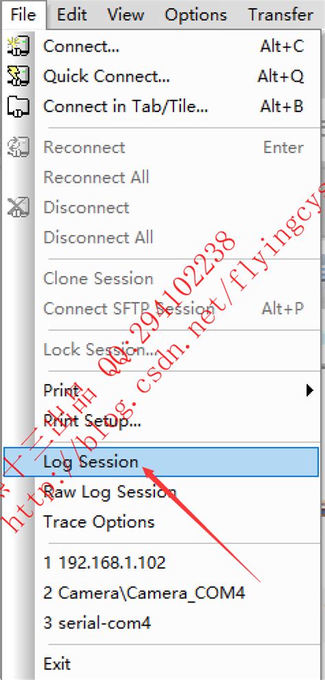 securecrt自动保存日志设置 securecrt log session csdn博客