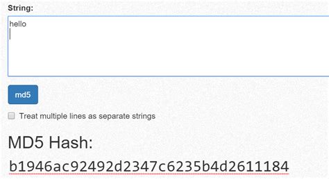 Linux The Md5 Hash Value Is Different From Bash And Php Super User