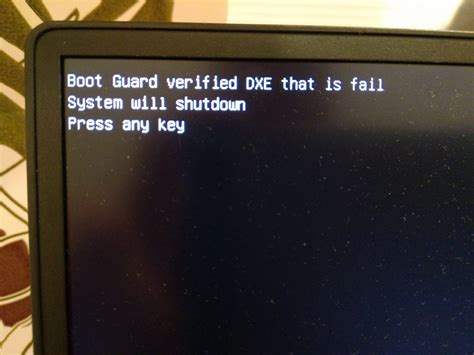How To Repair Boot Guard Verified Failed In Windows Windows Bulletin