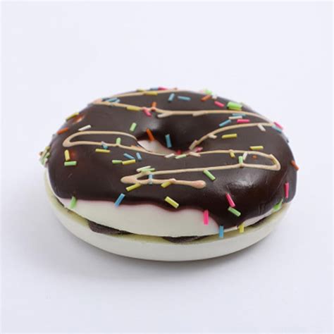 Tssuoun Realistic Artificial Toy Donuts Scented Artificial Donuts Funny