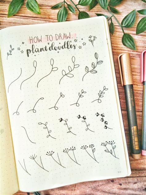 How To Draw Bullet Journal Doodles Step By Step Free Printables Artofit
