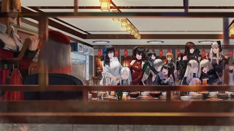 Girls Frontline Agent Architect Beak Elisa Gager Gentiane Hk416 M16a1