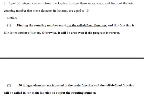 Solved Input Integer Elements From The Keyboard Store Chegg