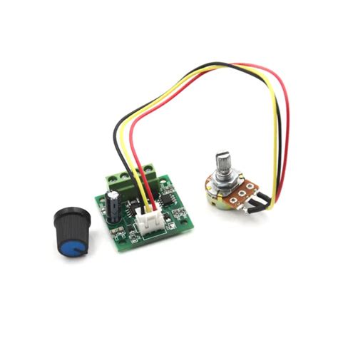 Mini Pwm Motor Speed Controller Regulator Module Dc 1 8v To 12v 2a E