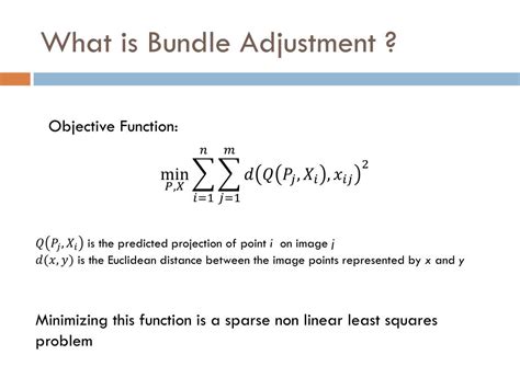 PPT Practical Time Bundle Adjustment For D Reconstruction On The GPU PowerPoint Presentation