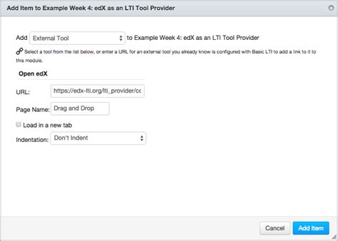 1165 Example Edx As An Lti Provider To Canvas — Building And