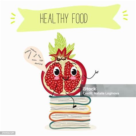 귀여운 석류석 석류 캐릭터 재미있는 과일 다양한 활동을 하는 캐릭터 평면 벡터 그림입니다 유기농 식품 건강 식품 어린이 메뉴