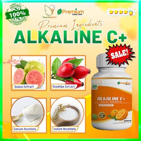 Alkaline C Fda Approve Immune Booster Sodium Calcium Ascorbate