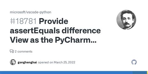 Provide Assertequals Difference View As The Pycharm Does · Issue 18781