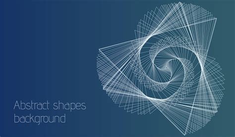 Premium Vector Modern Abstract Geomatric Shapes Background
