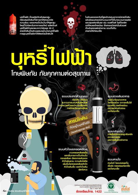 บุหรี่ไฟฟ้า อันตราย เตือนประชาชนสารนิโคติน ส่งผลเสียต่อสุขภาพ