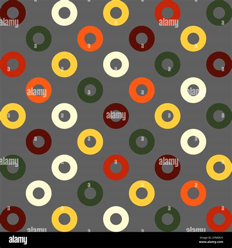 Seamless Abstract Geometric Background Featuring Circles This Modern