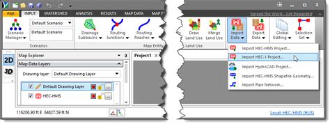 Importing A HEC 1 Model In HEC HMS CivilGEO Knowledge Base