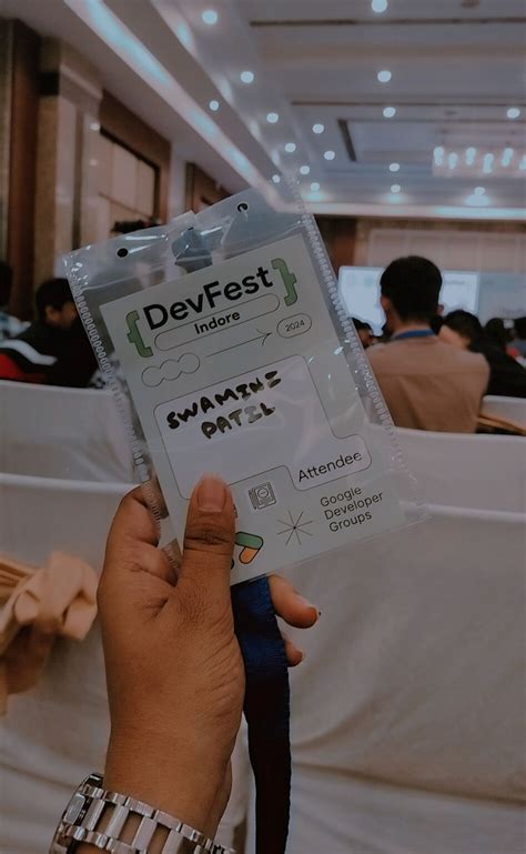 Swamini Patil On Linkedin Devfestindore2024 Gdgindore Learnai Techevent Techworld