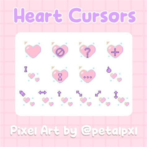 Custom Pixel Art Cursor Etsy