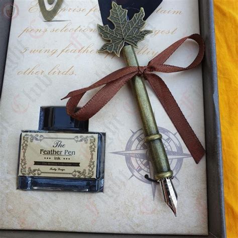 Feather Quill Writing Set