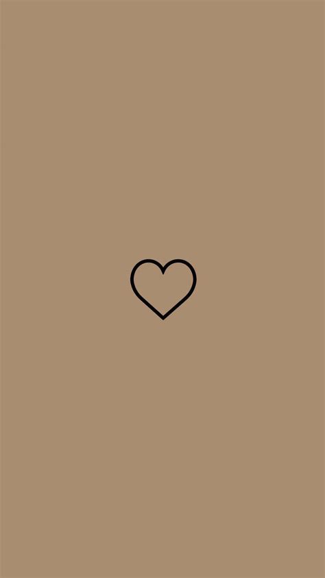 100 Brown Heart Wallpapers
