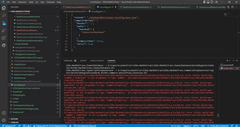 compiler error with tsconfig json · issue 114 · microsoft