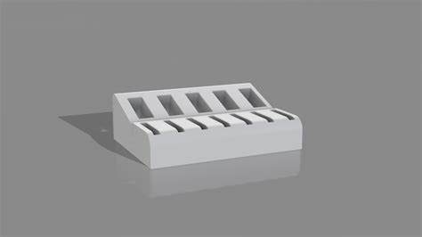 Usb Stick And Microsd Holder By Gerber Download Free Stl Model