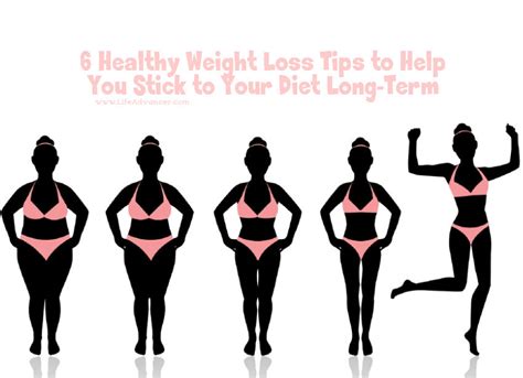 6 Healthy Weight Loss Tips To Help You Stick To Your Diet Long Term