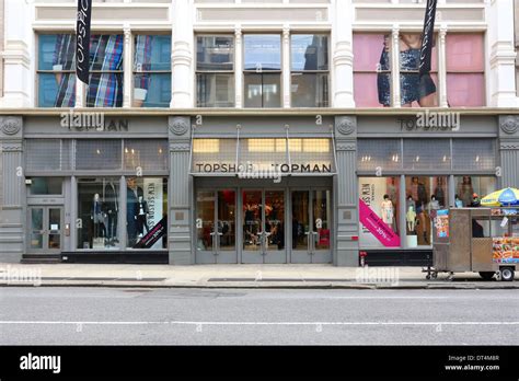 Historical Storefront Topshop Topman 478 Broadway New York Exterior Storefront Of A