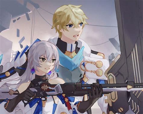 Gepard And Bronya By Dqdph R Honkaistarr Romance