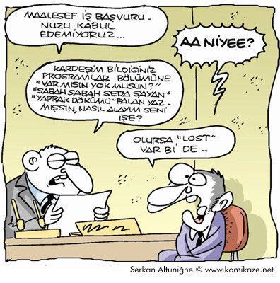 İş görüşmesi Karikatür Komik Mizah