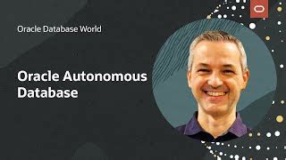 Oracle Autonomous Database Simplify Your Database Mana Doovi