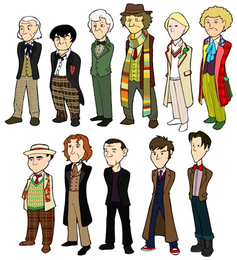 Doctor Who Characters Cartoon 1432443