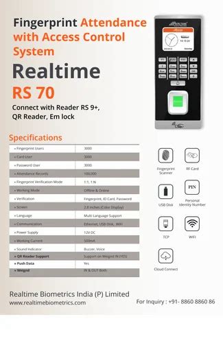 Realtime Rs 70 Fingerprint Card Access Control System At ₹ 7498