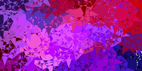 Light Blue Red Vector Texture With Random Triangles 14488736 Vector Art At Vecteezy