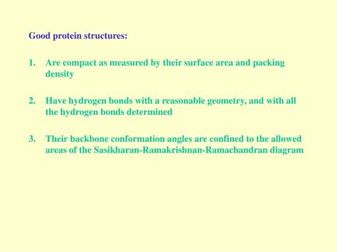 Ppt Iv Protein Structure Prediction And Determination Methods Of Protein Structure
