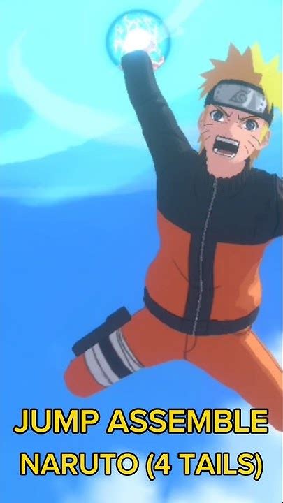 Jump Assemble Naruto 4 Tailed Beast Gameplay Jumpassemble Bestmoba