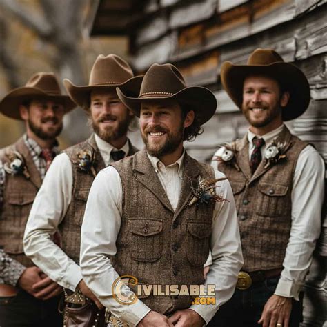 Western Wedding Attire For Groom 60 Photos