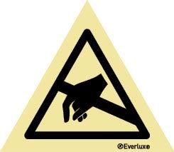 Webshop Datema Nautical Safety Do Not Touch Warning Hazard Warning X Photolum