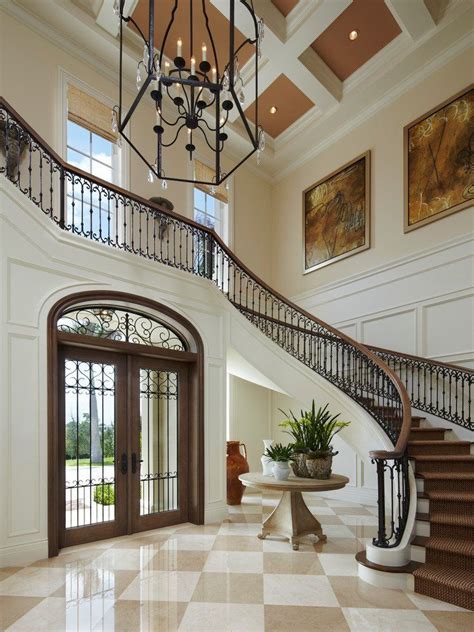 15 Luxurious Entry Hall Designs With Stairs Entrance Foyer Design