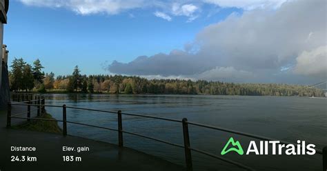 Vancouver And Stanley Park Seawall British Columbia Canada 638