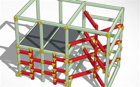3d Design Pvc Jungle Gym Tinkercad